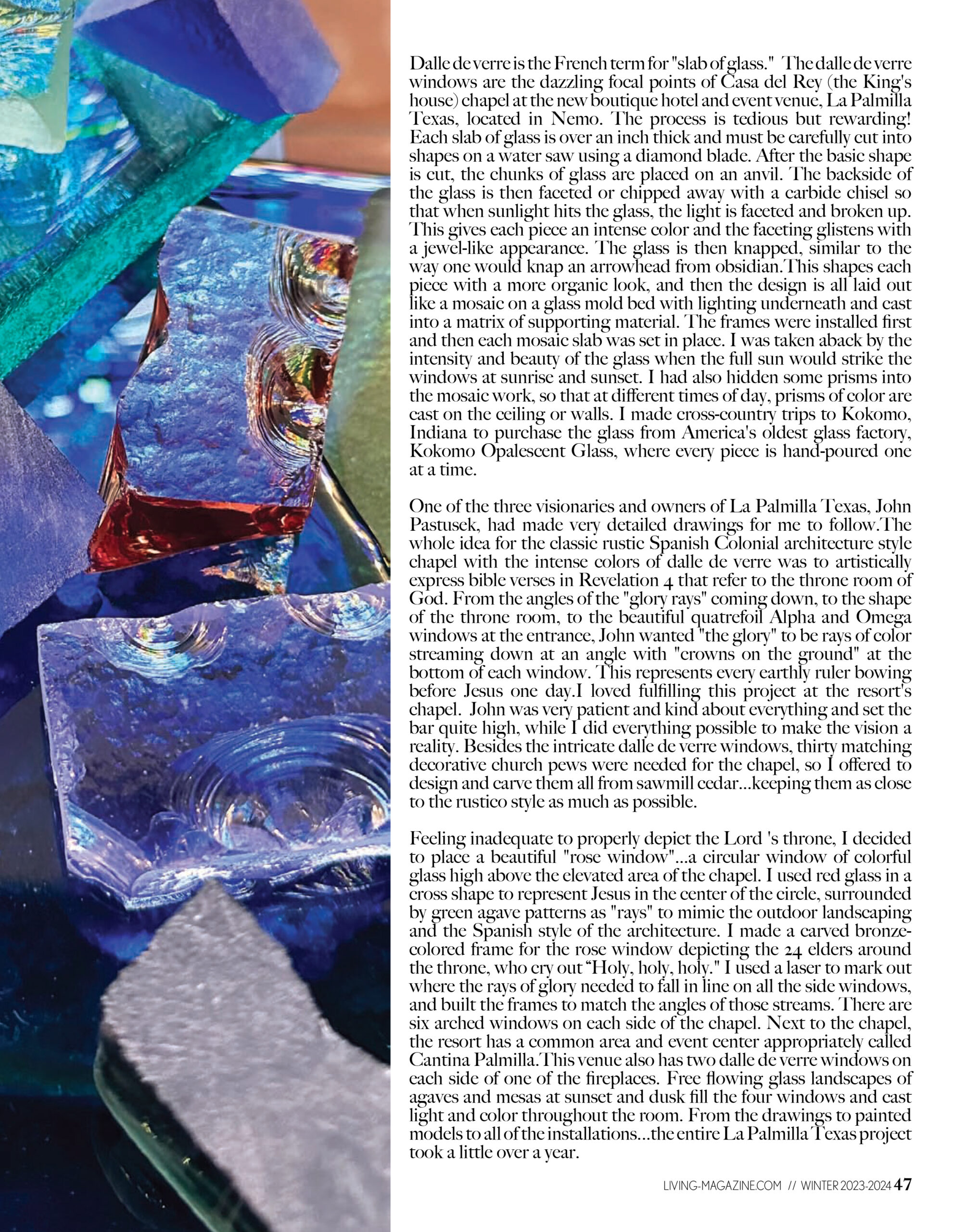Synthetic Stained Glass, Art Sculptures, and Glowing Domes – Cody ...